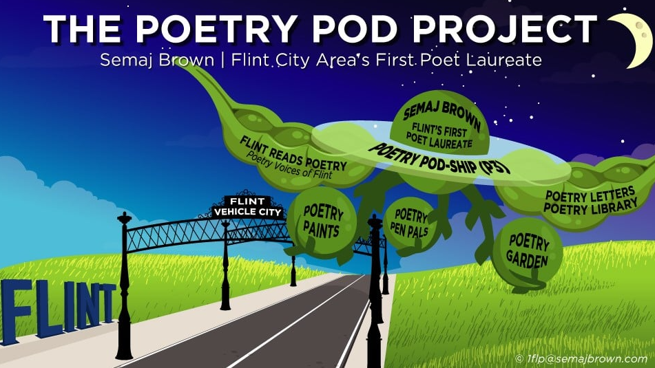 Flint’s Poet Laureate, Semaj Brown, receives $50,000 award from the ...