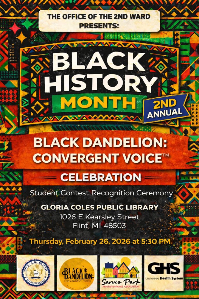Councilwoman Lewis teams up with Flint poet laureate for Black History ...